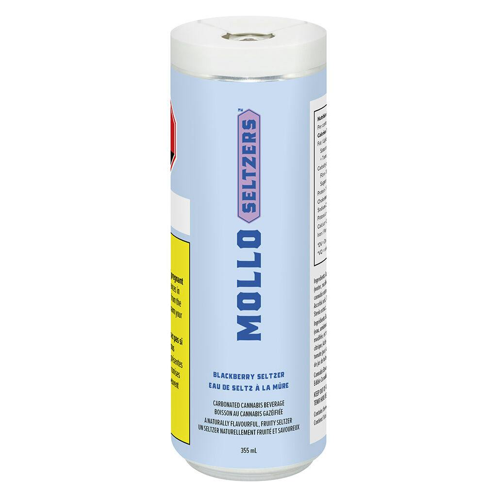 Mollo – Blackberry Seltzer – Prairie Cannabis – 8th Street